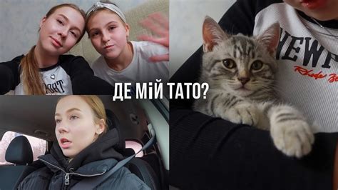 Де мій тато Знайомство з котиком сестри ️ День з Анютою і подарунки Youtube