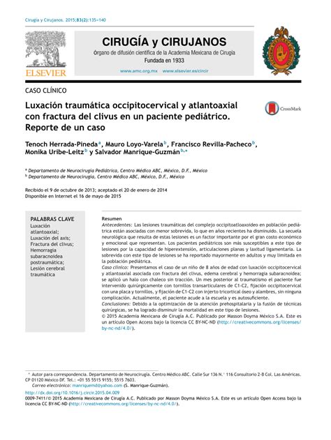 Pdf Traumatic Occipitocervical And Atlantoaxial Dislocation With