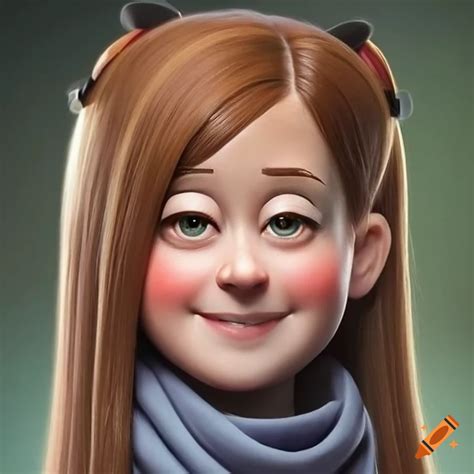 Detailed Portrait Of Mabel Pines