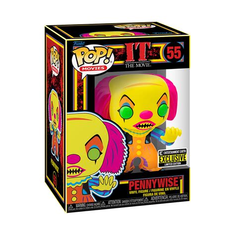 Buy Pop Pennywise Classic Black Light At Funko