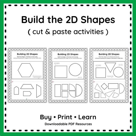 build the 2d shapes teacha