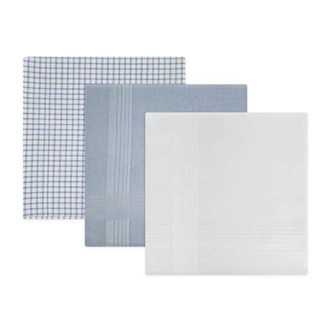 Hankies For Men 9pcs Handkerchief Men Yarn Dyed Woven 100 Cotton