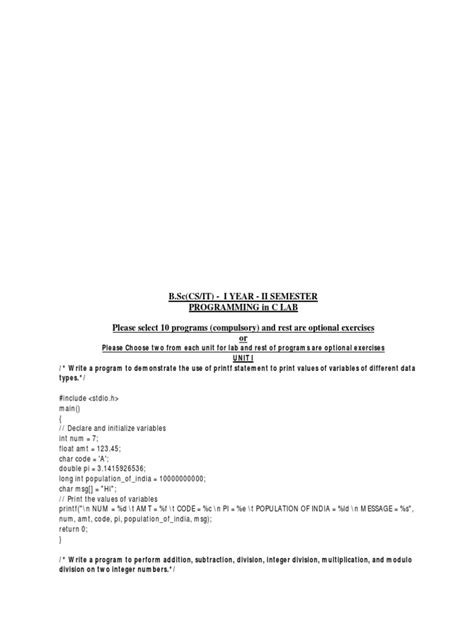 r15 16 b sc computer science sem2 3 2 108 pdf c programming