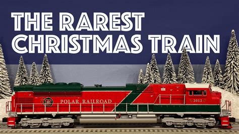 The Rarest Christmas Train Polar Railroad Sd80mac Second Hand Trains Youtube