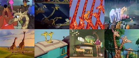 Disney Giraffes In Movies By Dramamasks22 On Deviantart