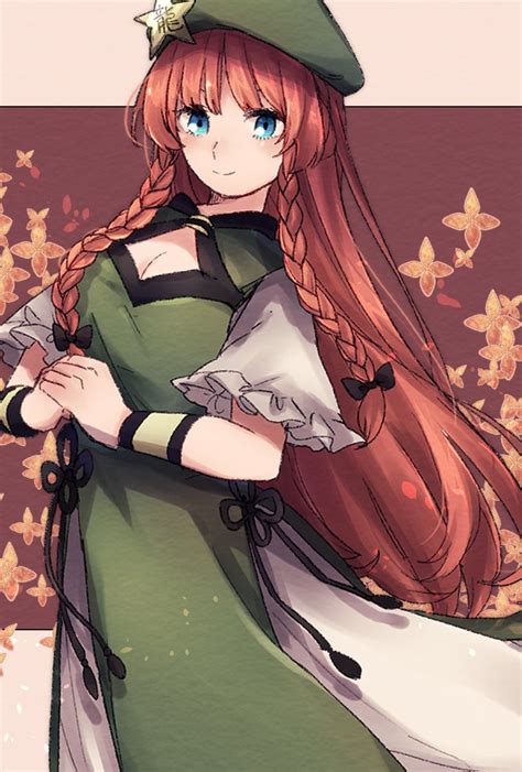 Hong Meiling Touhou Drawn By Oito Bowstringsmall Danbooru