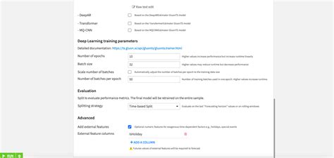 How To Include External Features For A Time Series Forecasting Training Job — Dataiku Community