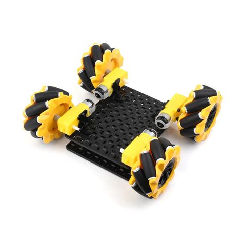 Robot Chassis Series Smart Mobile Robot Chassis Kit Mecanum Wheels
