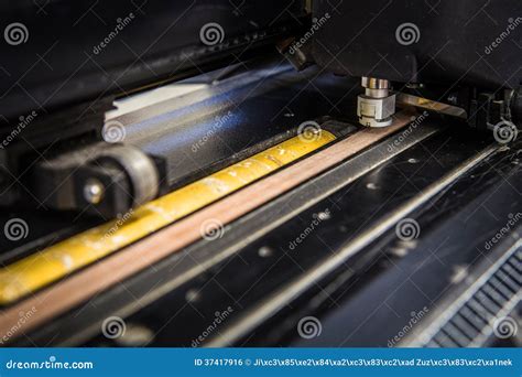 Cutting Plotter Stock Photo Image Of Work Sheet Professional