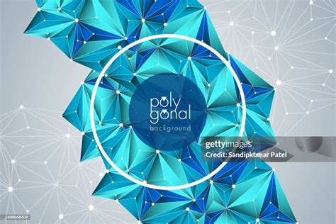 Abstract Geometry Polygonal Background High Res Vector Graphic Getty