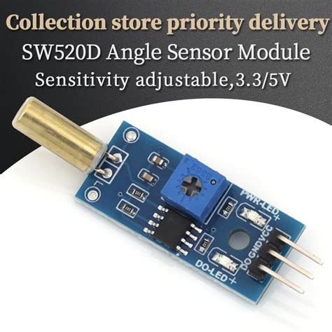 Tilt Sensor Module Switch Sw 520d Angle Vibration Microcontroller Electronic Building Blocks