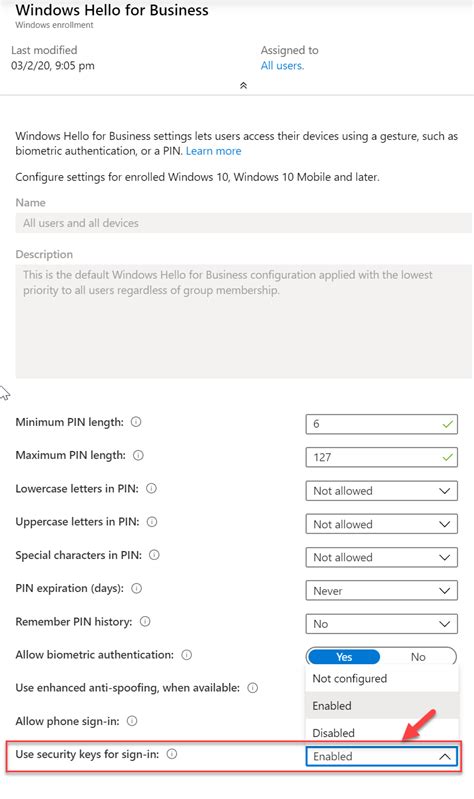 Step By Step Guide Enable Windows 10 Password Less Authentication With Fido2 Security Keys