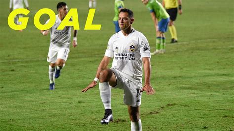 Chicharito Scoring A Goal