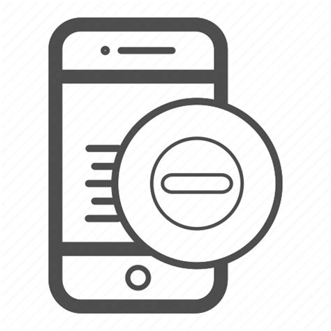 App Delete Mobile Remove Icon