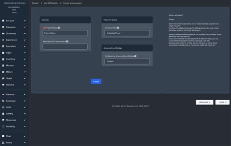 Gs2のセットアップ Game Server Services Docs