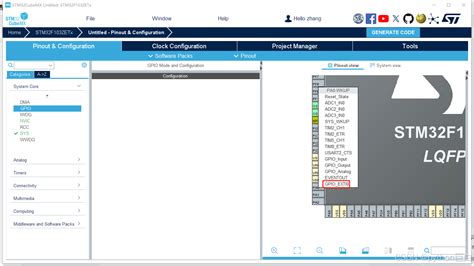 Stm32学习之hal库开发（exti外部中断）hal Exti Csdn博客