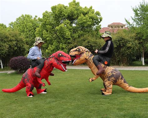 Christmas Pudding Costume Inflatable Adult T Rex Costume Dinosaur