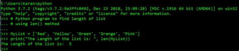 Python List Length How To Find The Length Of List In Python Python Pool