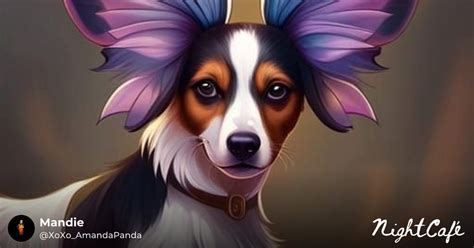 A Literal Butterfly Eared Papillon 🦋