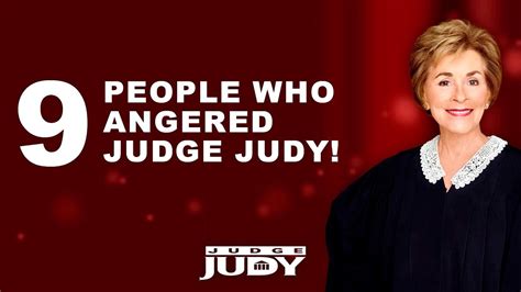 9 People Who Angered Judge Judy Crooked Judges