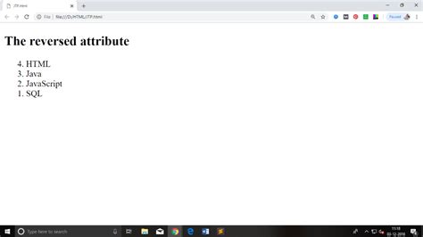 HTML 有序列表 HTML基础教程文档 HTML 有序列表学习手册 编程宝典