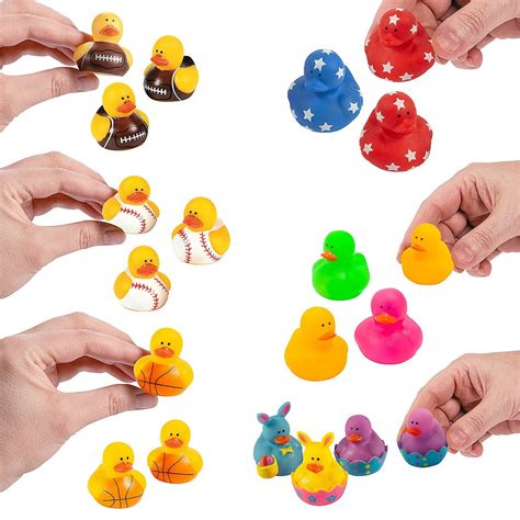 Easter Basket Stuffers Fun Express Mini Easter Rubber Ducks 24 Piece
