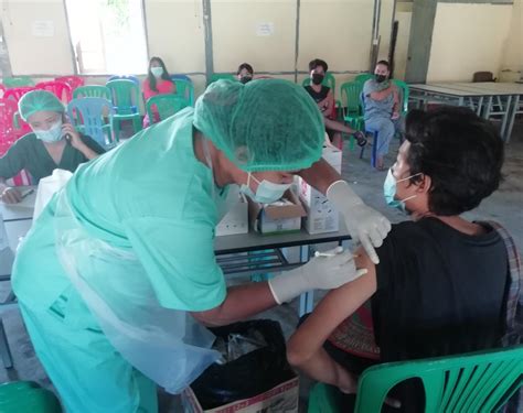 မာန်အောင်မြို့နယ်၌ အသက် ၁၈ နှစ်အထက် ပြည်သူများအား ကိုဗစ် ၁၉ ရောဂါ ကာကွယ