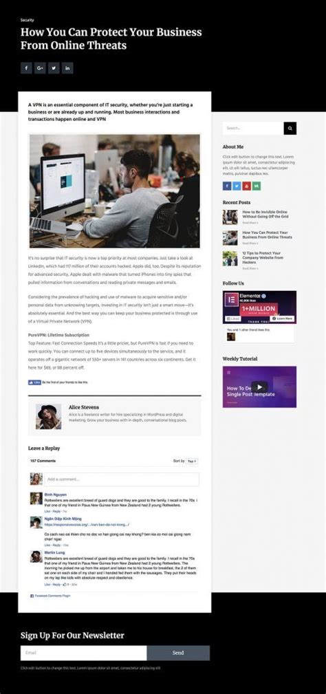 5 brand new wordpress single post templates elementor post templates templates post