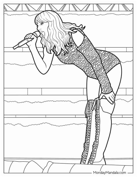 20 Taylor Swift Coloring Pages Free Pdf Printables Artofit