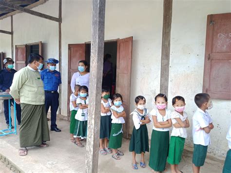 ငပု တောမြို့နယ်အတွင်းရှိ အသက် ၅ နှစ်မှ ၁၂ နှစ်အထိ ကျောင်းသား၊ ကျောင်းသူ ၁၆၁၇၁ ဦးအား ကိုဗစ် ၁၉