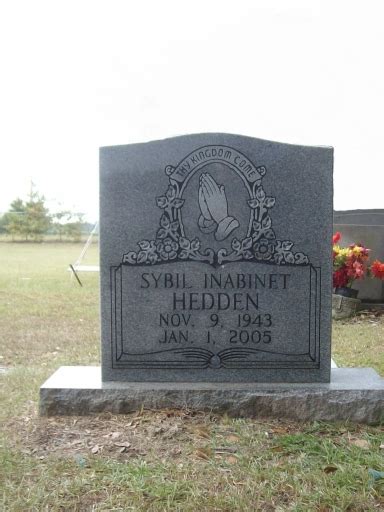 Sybil Ann Inabinet Hedden 1943 2005 Find A Grave Memorial