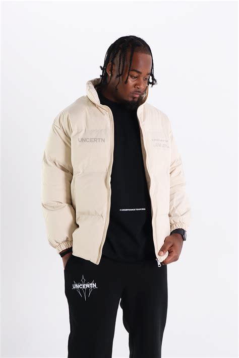Uc017 Element Puffer Jacket Cream Uncertn