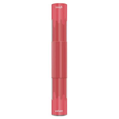 Luoyaxxxxx Double Ended Lipstick Together Soft Moisturizing Lip Gloss