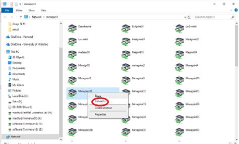 Printer Installation Mechanical And Mechatronics Engineering Information Technology