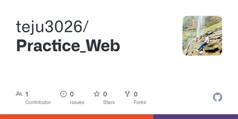 Github Teju3026practiceweb