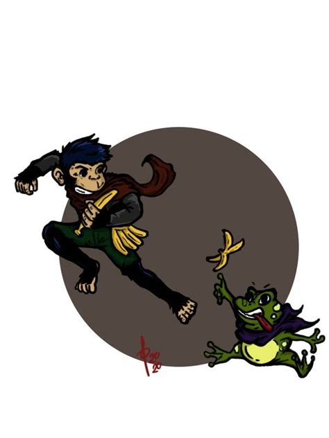 Monkey Vs Frog