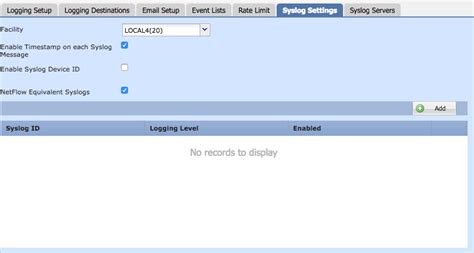 Ftd Default で Disabled になっている Linaasa Syslog Id を有効化する方法 Cisco Community