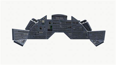3d Model Apollo 12 Command Module Control Panel Turbosquid 2118495