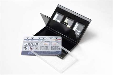 Getuscart Bundle Aluminum Sd Card Holder W Fibonacci Viewer And Photo Cheat Sheet Holds Up To