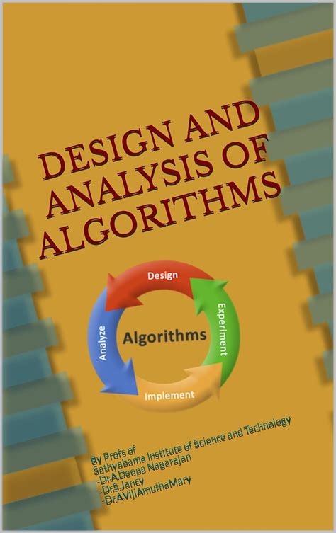 Design And Analysis Of Algorithms Ebook Nagarajan Dradeepa S Drjancy Mary