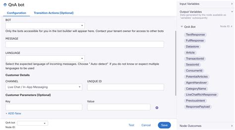 Configuring Flows With Q A And Task Nodes
