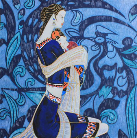 平面装饰人物画 装饰人物画 大山谷图库