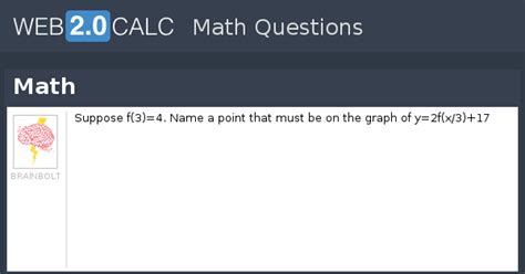 View Question Math