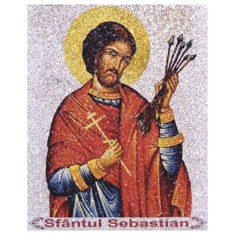 Icoana Pe Coaja De Ou Ecoart Movement Sfantul Sebastian Sfant Ocrotitor Vindecator
