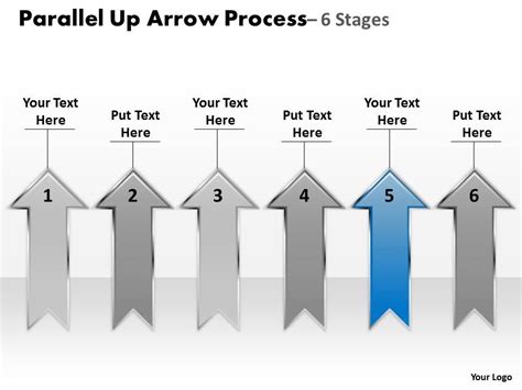 Parallel Up Arrow Process 25 PowerPoint Presentation Sample Example Of PPT Presentation