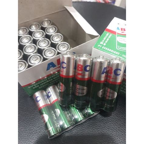 Jual Baterai Abc Dry Cell Hijau Type Aa Expaired Shopee Indonesia