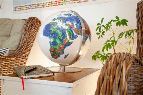 Elevation Globe In White Grasshopper Geography Elevation Globe In White Grasshopper Geography