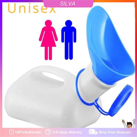 Ly Uni 2000ml Portable Urinal Car Travel Cam G Outdoor Pee Toilet Urine Storage Bottle Shopee