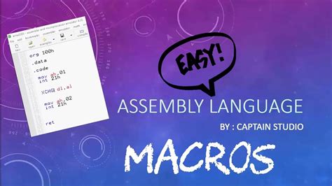 Macros In Assembly Language Hindiurdu Youtube
