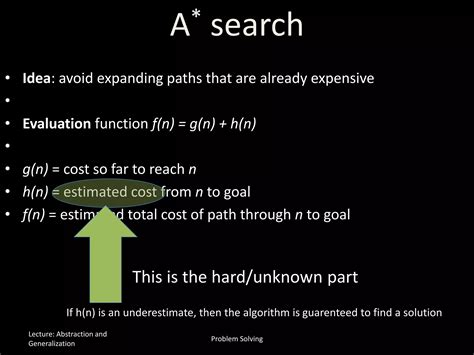 Generalization Abstraction Ppt